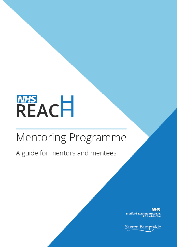 Reach Mentoring Programme - NHS